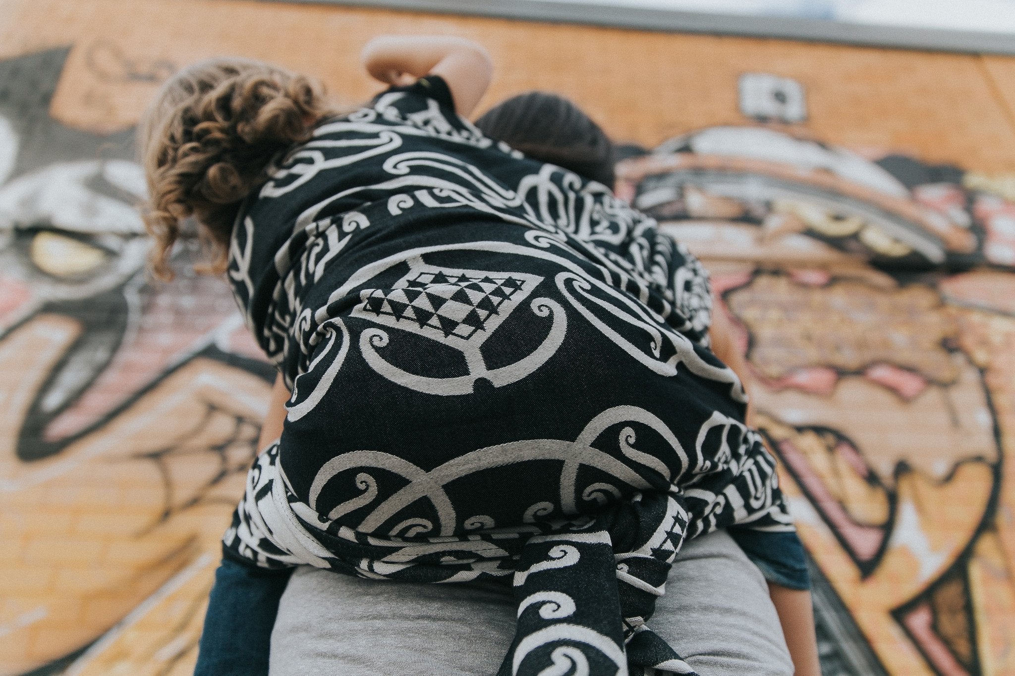Aroha Textiles woven wrap - Ngaru Nui – KahuBaby